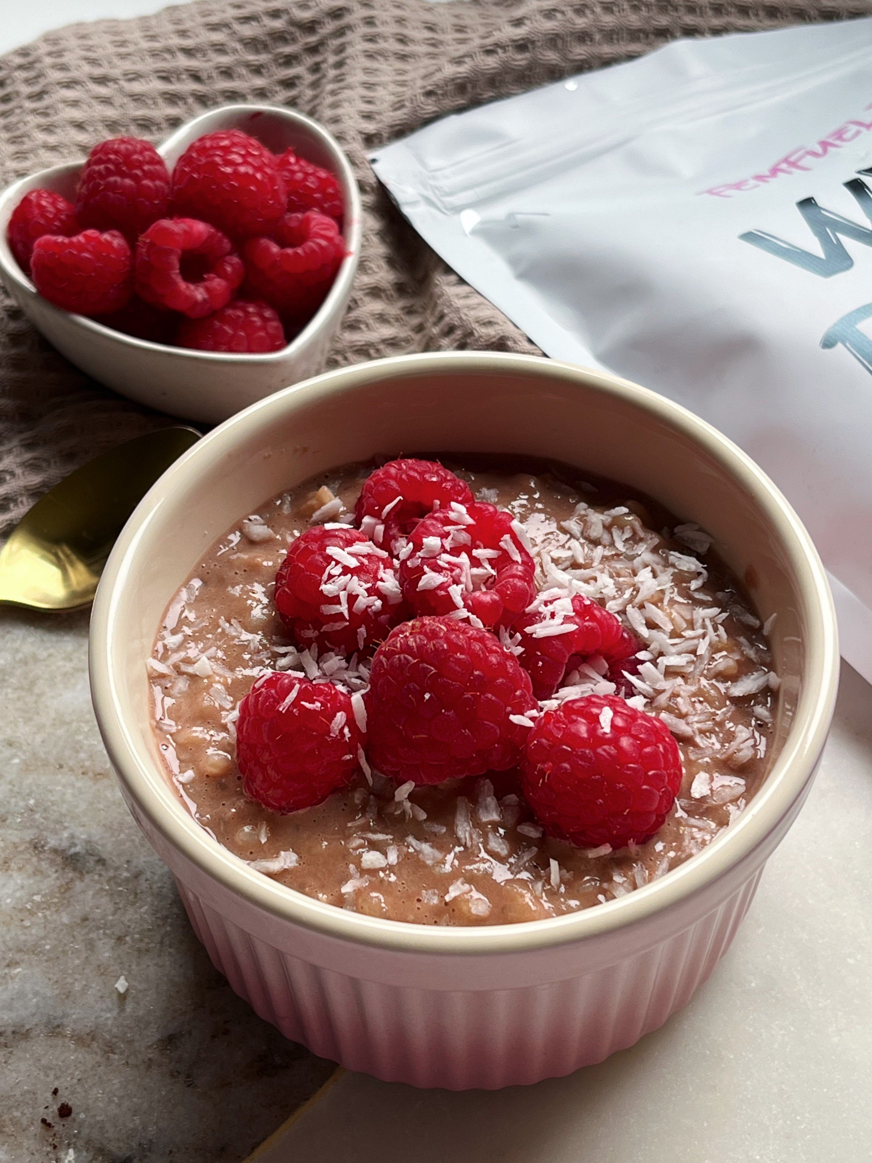 High Protein Chocolate Rice Pudding – FemFuelz